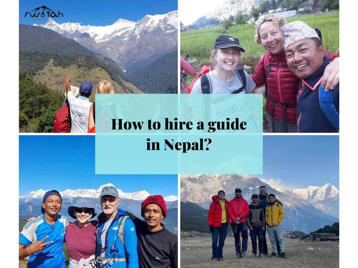 How to hire a guide in Nepal?